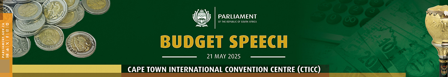 Budget Speech - Parliament of South Africa